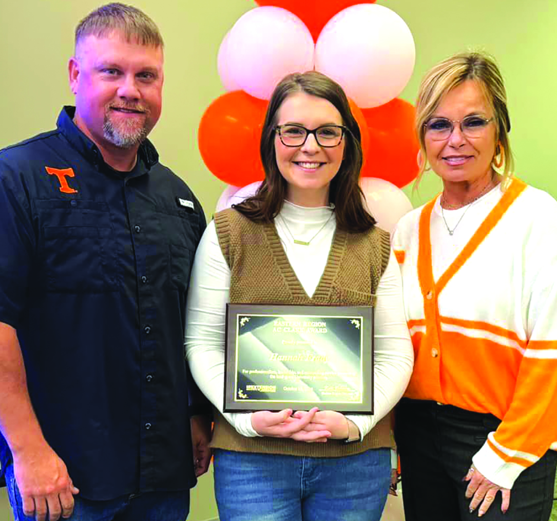 Frady wins TEAAP SOAR and AC Clark awards – The Bledsonian-Banner